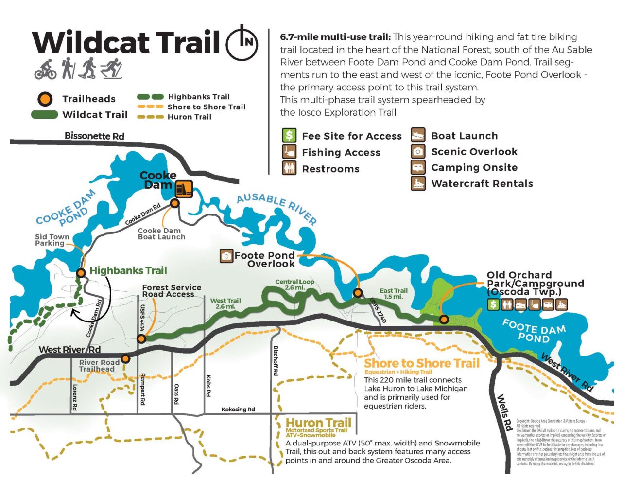 Wildcat Trail | Oscoda, Michigan